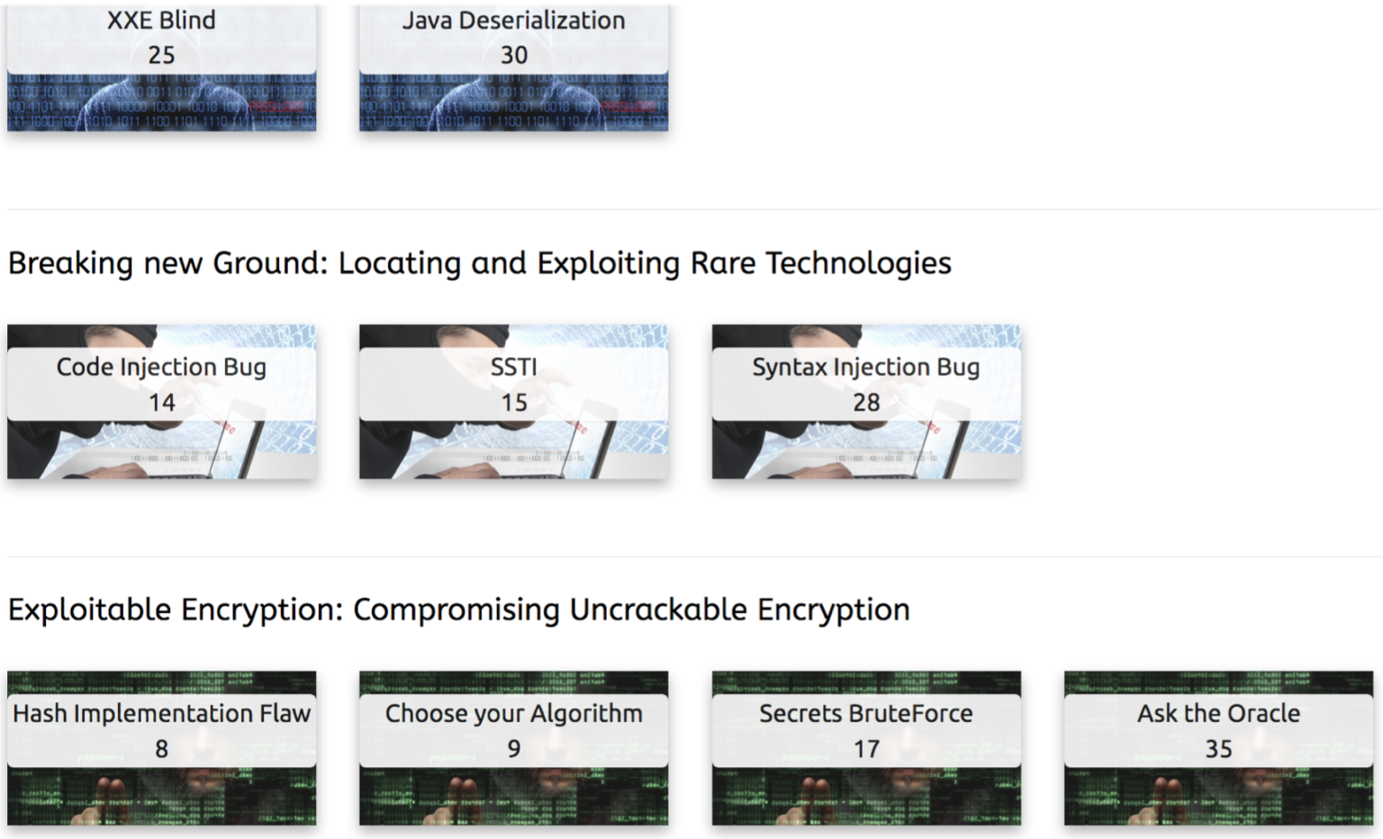 Beyond the Web Application Hacker's Handbook (Advanced) - MDSec