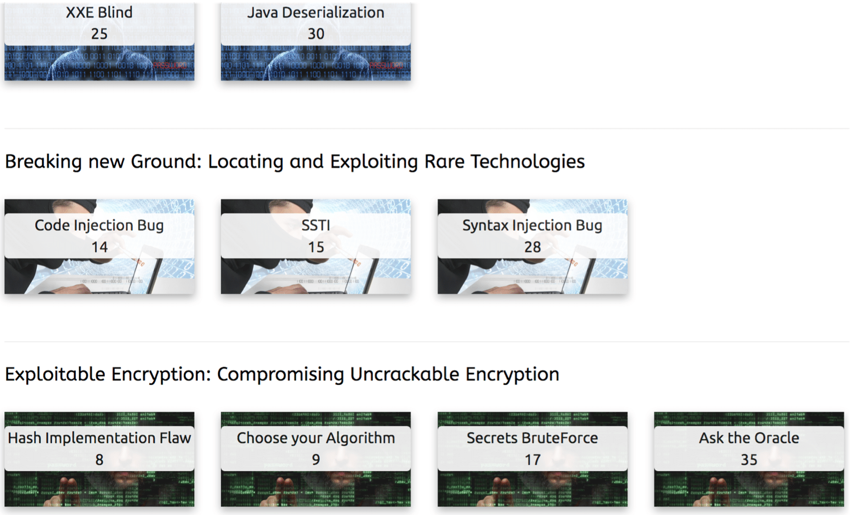 Beyond the Web Application Hacker's Handbook (Advanced) - MDSec