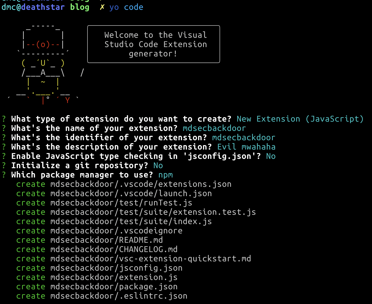 macOS Post-Exploitation Shenanigans with VSCode Extensions - MDSec