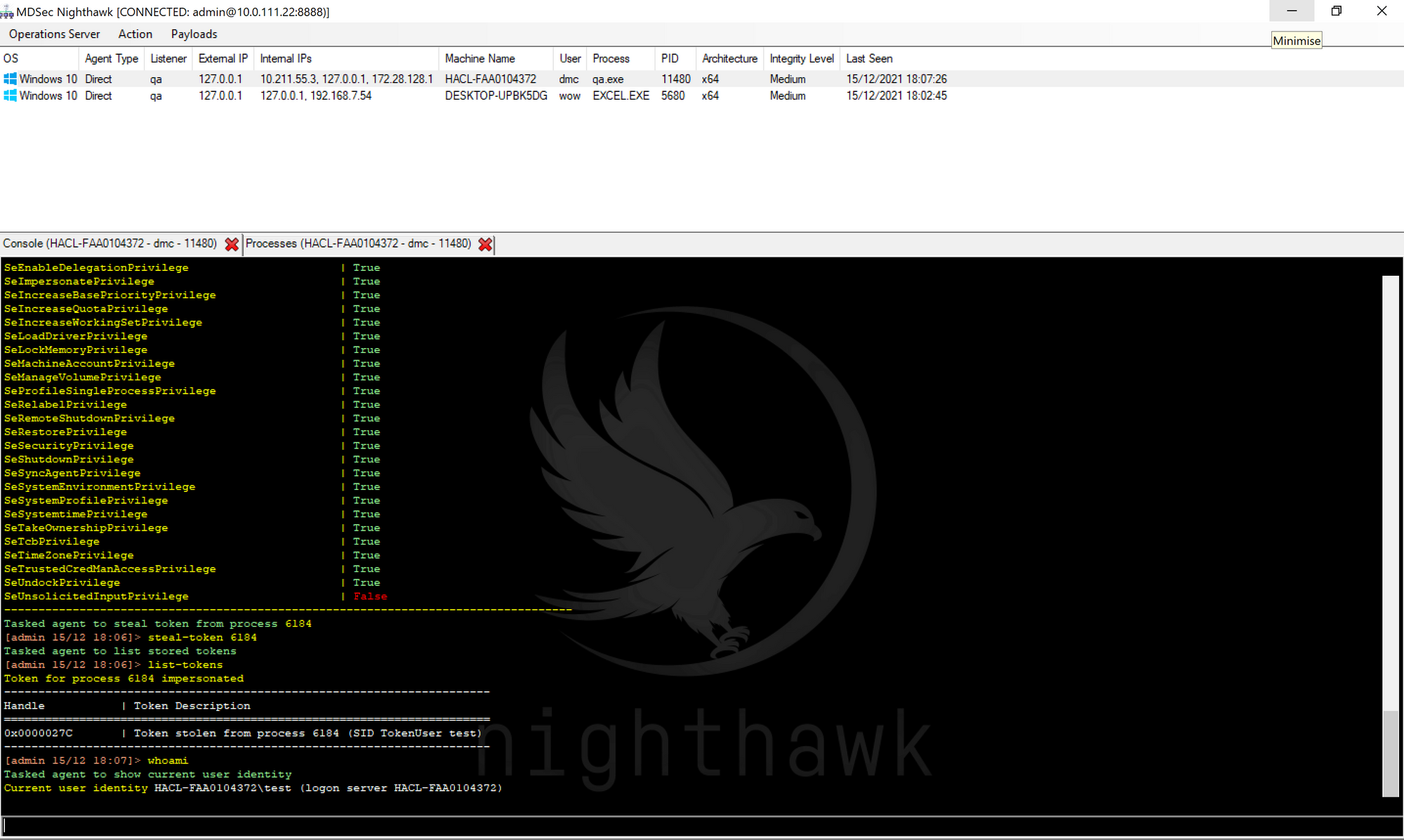 Nighthawk 0.1 - New Beginnings - MDSec