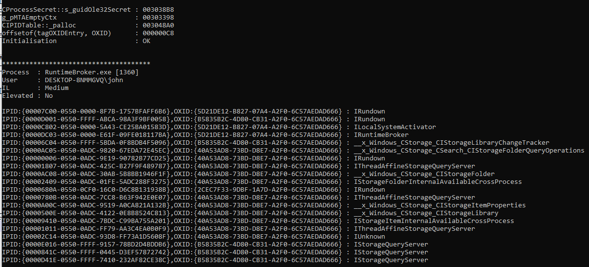 Process Injection via Component Object Model (COM) IRundown::DoCallback() - MDSec