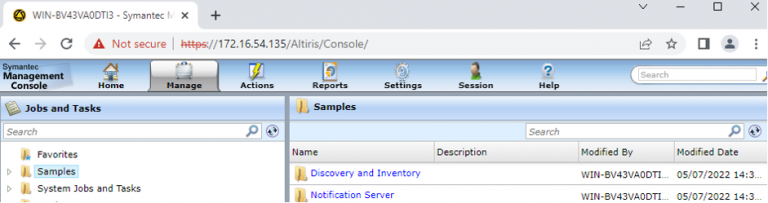 Altiris Methods for Lateral Movement - MDSec